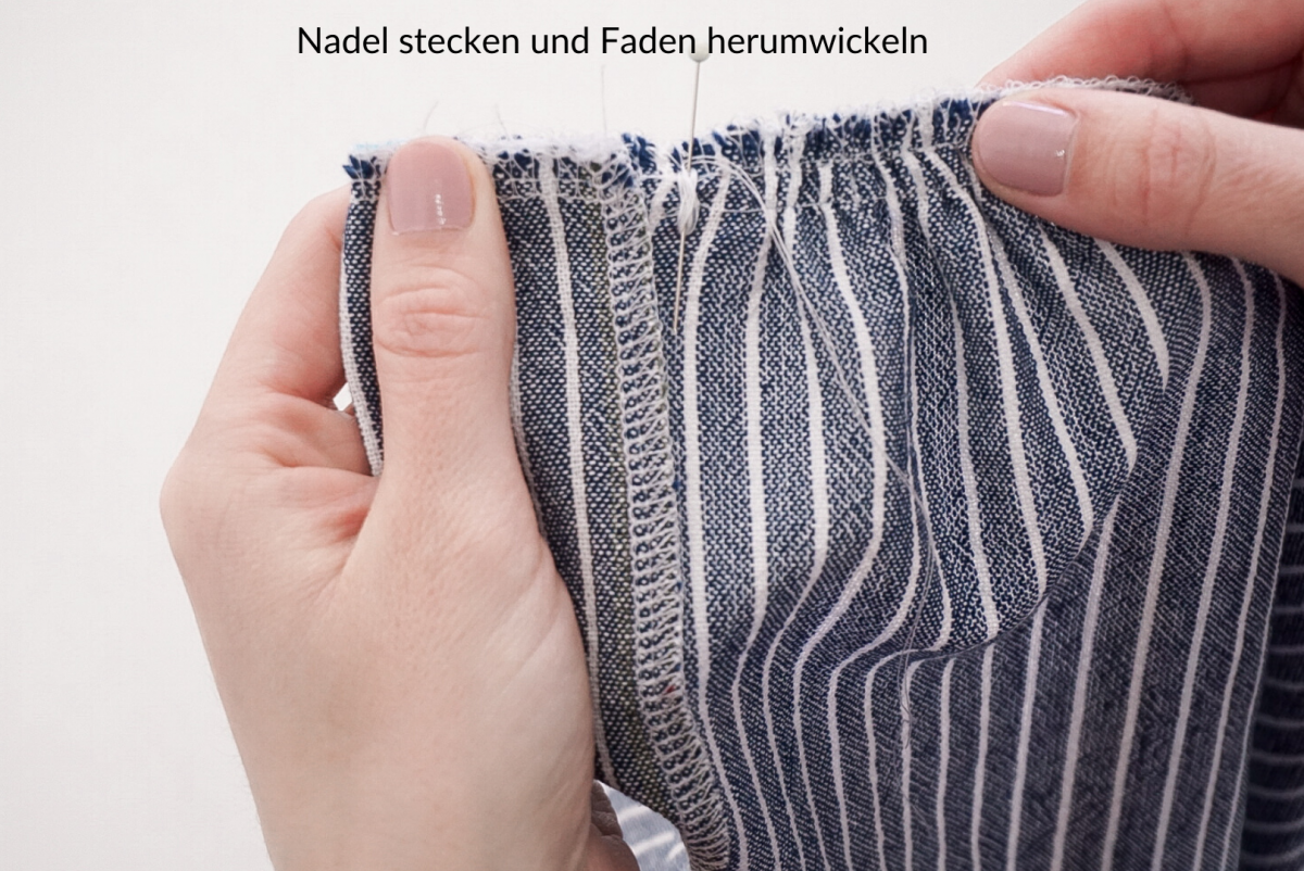 Rock nähen ohne Schnittmuster - kostenlose Schritt für Schritt Anleitung